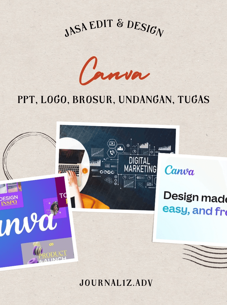 Design Grafis Canva - Journal1z Advertising